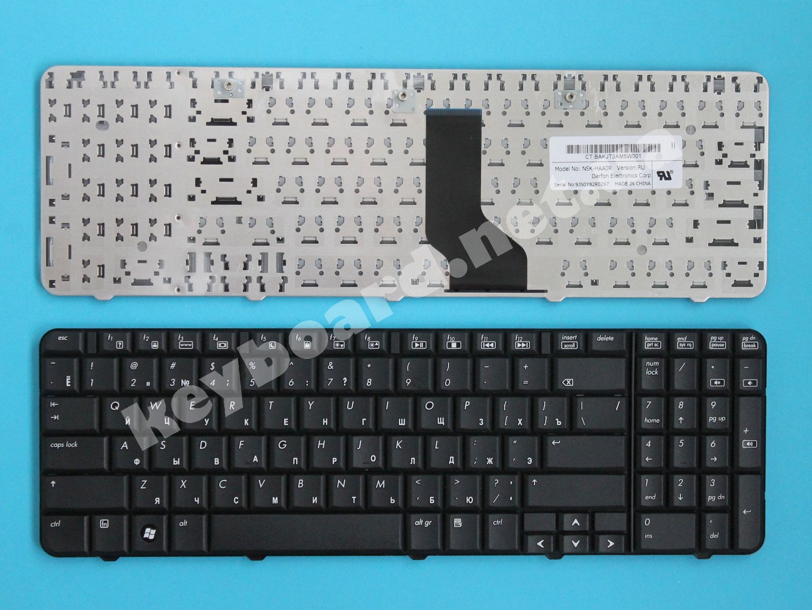 Клавіатура до ноутбука Compaq Presario CQ60 :: keyboard.net.ua